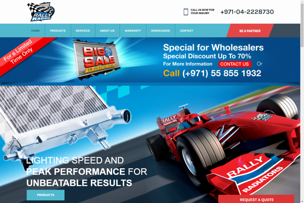 Rally Radiators » Go Easy E-Business Suite